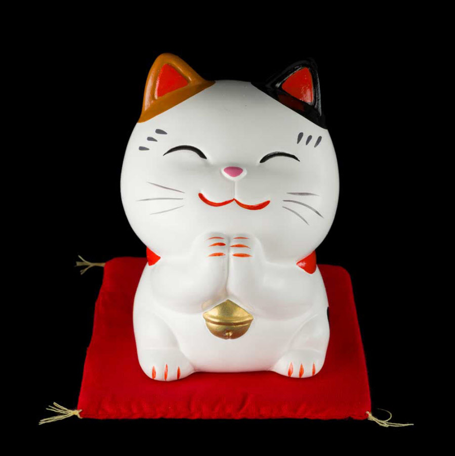 Tirelire Lucky Cat - Chat en position de prière - Maneki Neko | maneki ...