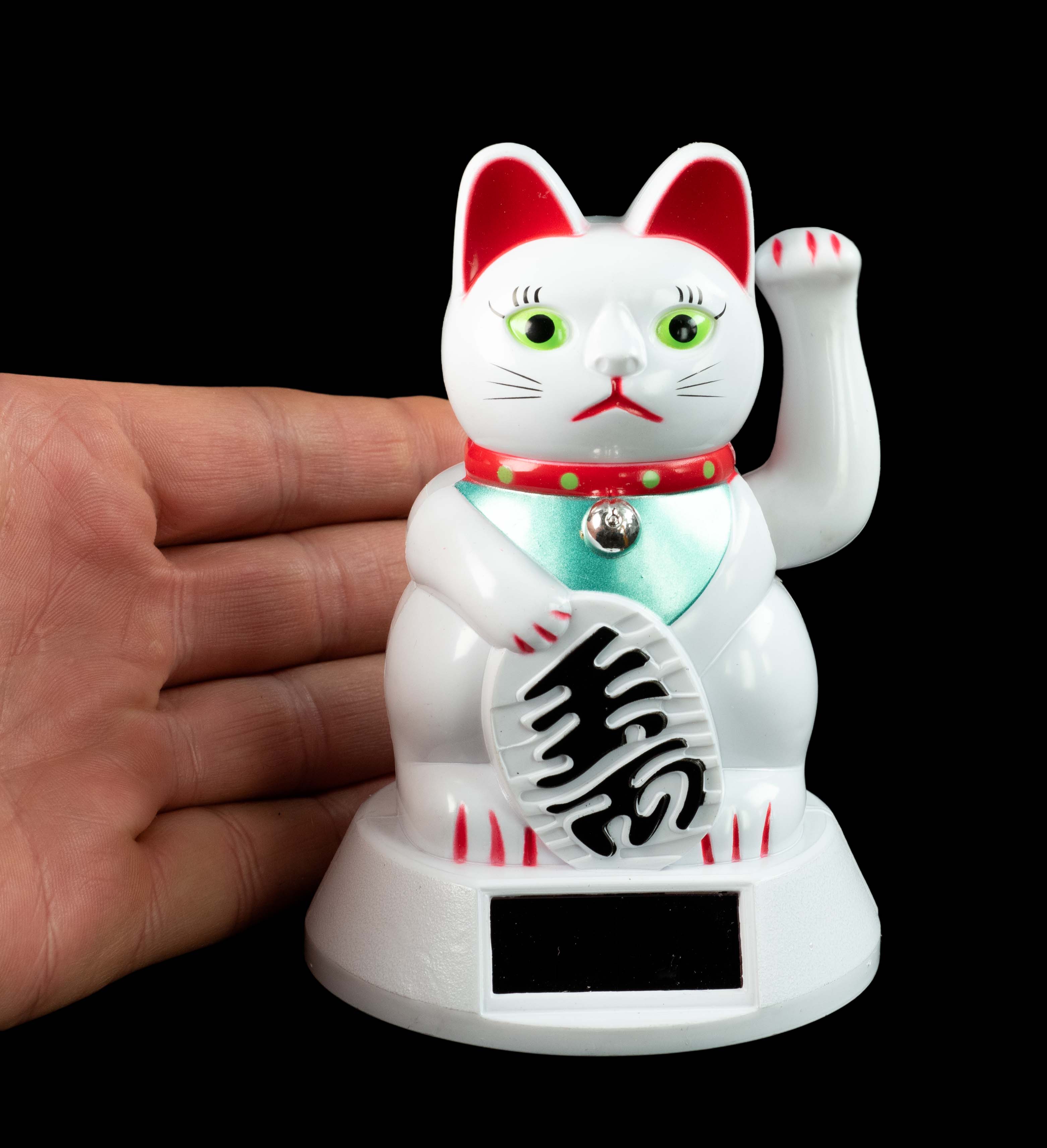 Chat solaire - figurine chat chinois - Maneki-neko - Le Chat chinois ...